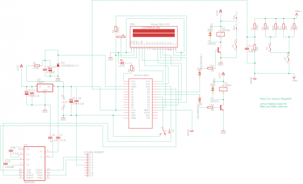 A high capacity lithium battery tester with printout – Adrian’s ...