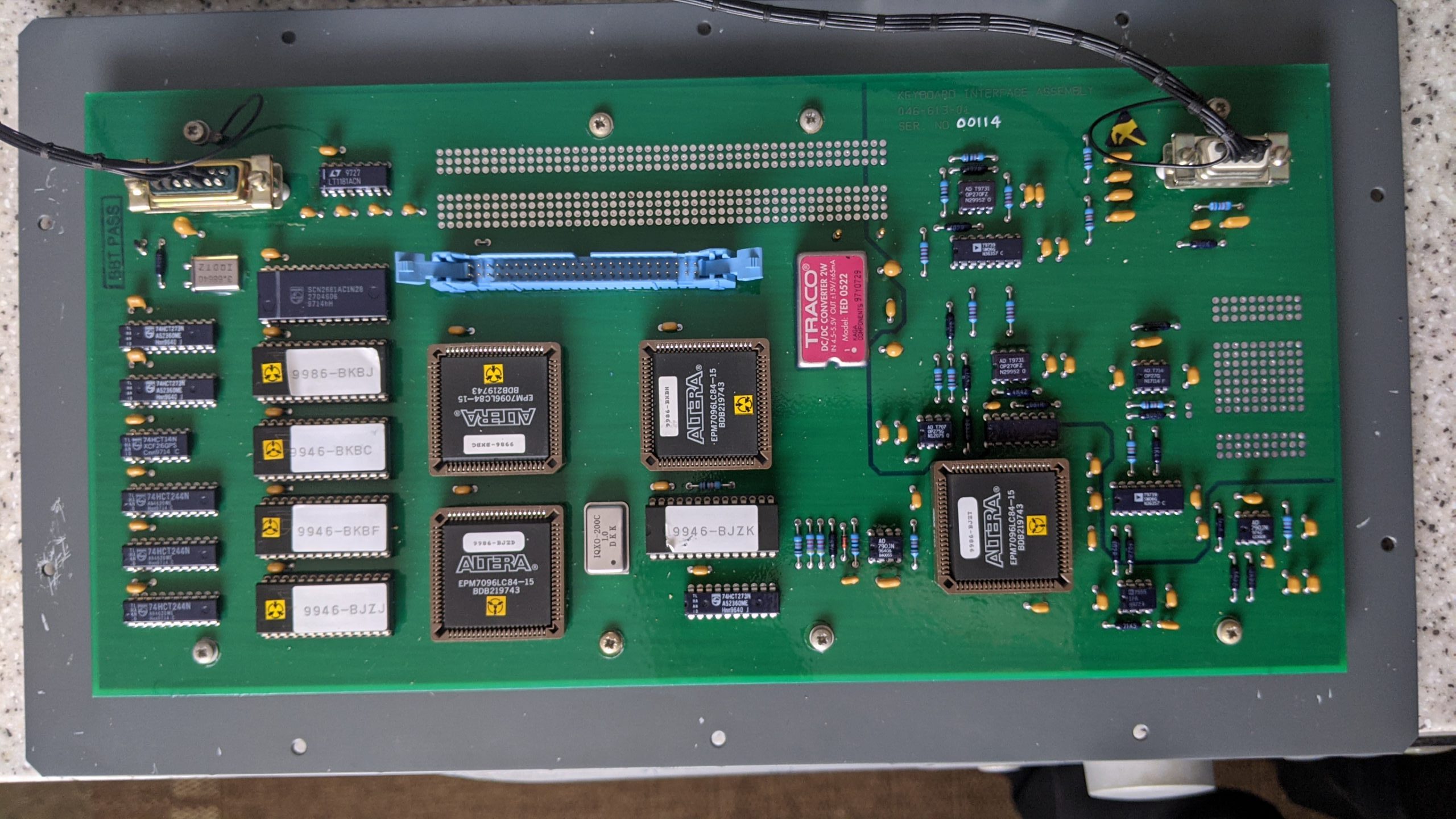 Oddball military hardware – GRF Control Panel – Adrian’s electronics blog