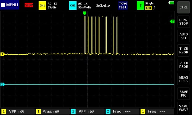 Serial data signal on rear plug during loopback test – Adrian’s ...