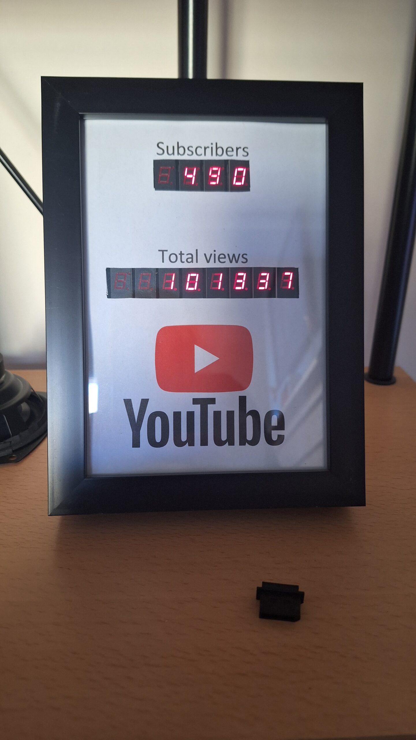 Made another YouTube stats display / NTP clock thing… – Adrian’s ...