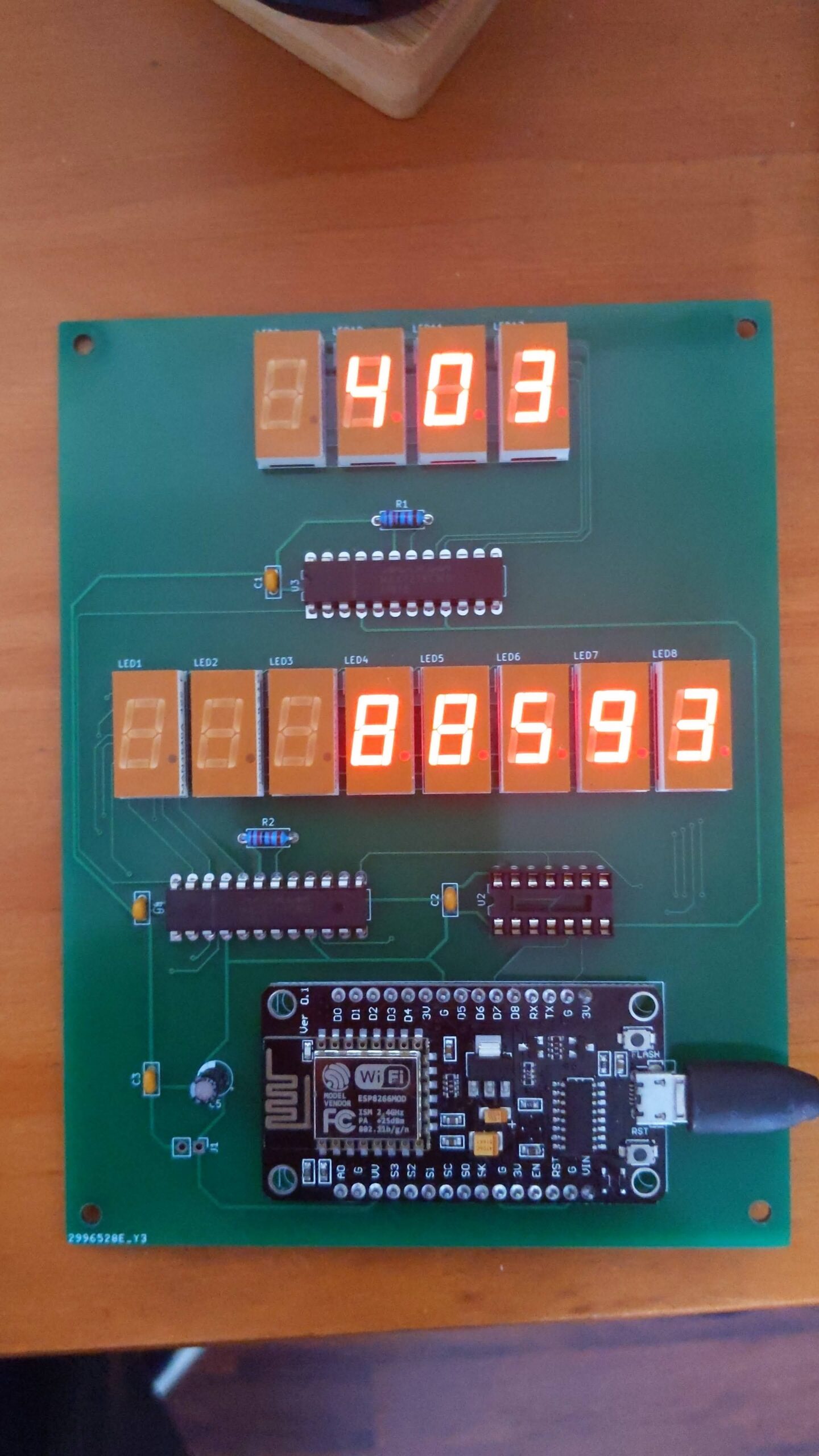 Made another YouTube stats display / NTP clock thing… – Adrian’s ...
